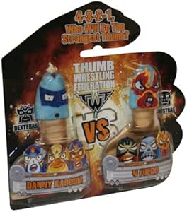 THUMB WRESTLING FEDERATION - DANNY KABOOM & N FUEGO TWIN PACK: Amazon ...