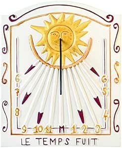 Le Cadran Solaire De Jardin, Horloge Solaire En Pierre Reconstituée ...