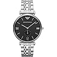 Emporio Armani Stainless Steel Analog Black Dial Men Watch-Ar1676 ...