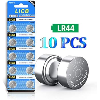LiCB 20 PCS LR41 AG3 392 192 SR41SW Battery 1.5V Button: Amazon.co.uk: Electronics