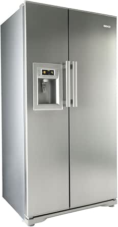 Beko GNEV321APX Side By Side Fridge Freezer With Ice And Water ...