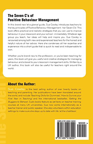 The Seven C’s of Positive Behaviour Management – Knowledge Organiser Shop