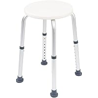 NRS Healthcare L97718 Height Adjustable Round Shower Stool : Amazon.co ...