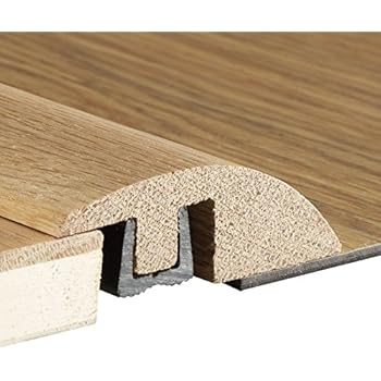 Solid Oak Ramp Reducer Threshold Door Bar Profile, for 14mm to 18mm ...