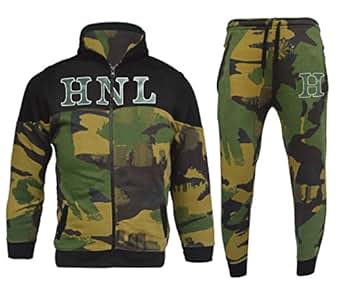 Boys Tracksuits Children Jogging Sets 2 Piece Hooded Top & Bottom Set ...