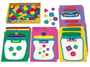 All Kinds of Buttons Sorting Center by Lakeshore Learning Materials: Amazon.co.uk: Toys & Games