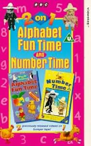Words And Pictures - Alphabet Fun Time / Number Time [VHS]: Amazon.co ...
