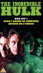 The Incredible Hulk: Box Set 1 [VHS] [1978] : Bill Bixby, Lou Ferrigno ...