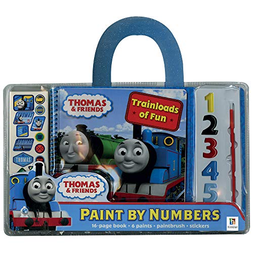Buy Thomas & Friends Paint By Numbers Trainloads of Fun Book Online at ...