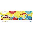 Play-Doh 4 Pack of 4 oz Cans, Classic Colours : Play-Doh: Amazon.co.uk: Toys & Games