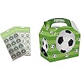 mbb 40 x Boys Football Food Boxes - Picnic Meal Bag ~ Sports Birthday ...