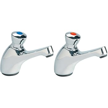 Self Closing Auto Off Water Saver Basin Taps by Grand Taps UK (1025 ...