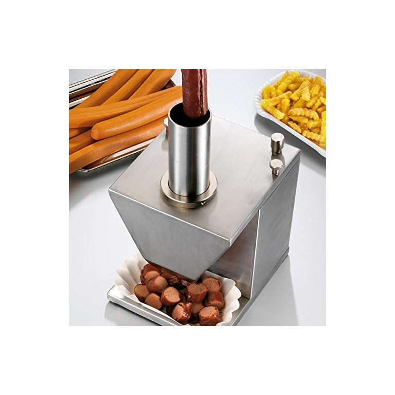 Gastroback 41399 Elektrischer Currywurst Schneider Automatik, Massive ...