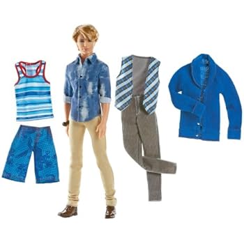 Barbie - Ken Doll Fashion Gift Set: Amazon.co.uk: Toys & Games