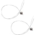 Bohue 2Pcs Nano Rings Loop Threader Tool Hair Extension Loop Needle ...