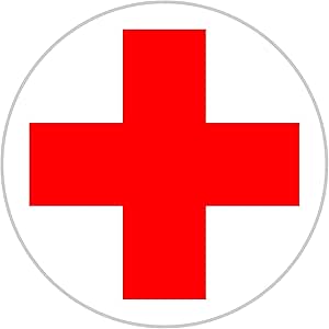 Sticker Red Cross Red Cross For First Aid Bandage 5 40 cm Round A Größe ...