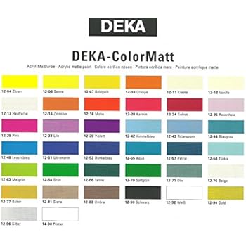 DEKA Color Matt: Amazon.de: Baumarkt