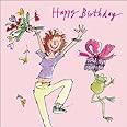 Woodmansterne Female Birthday Card - Quentin Blake - Special Day - Lady ...