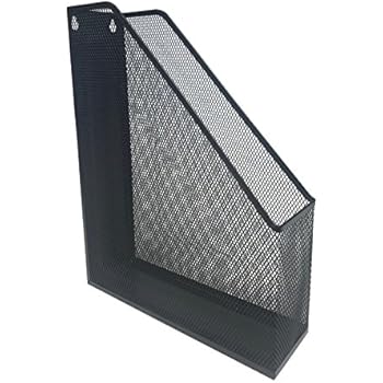 Q-Connect Mesh Magazine File - Black: Amazon.co.uk: Office Products