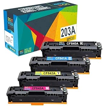 HP CF540A 203A Original LaserJet Toner Cartridge, Black, Pack of 1 ...