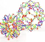 "Expand a Ball" Multicolour Expandable Fidget Stress Ball Toy: Amazon ...