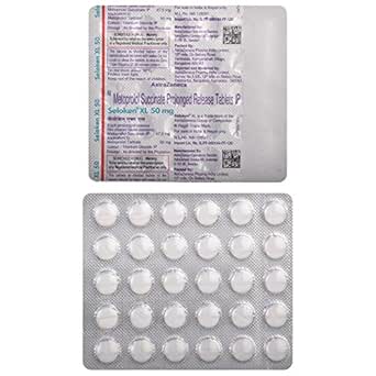 Seloken XL 50 mg - Strip of 30 Tablets : Amazon.in: Health & Personal Care