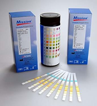Mission 10 Parameter Professional / GP Urinalysis Multisticks Urine ...