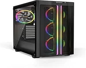 Be Quiet Pure Base 500 FX Black, Mid Tower ATX case, ARGB, 4 pre ...