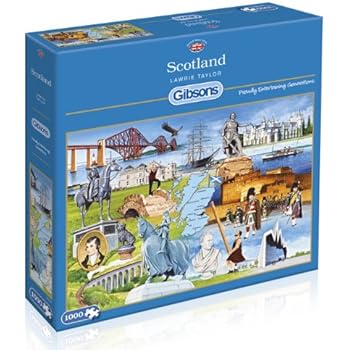 Gibsons Scotland Jigsaw Puzzle (1000 Pieces): Amazon.co.uk: Toys & Games