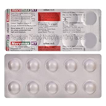 Nervmax NT - Blister Pack of 10 Tablets : Amazon.in: Health & Personal Care