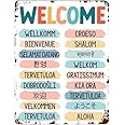 Multicultural Welcome Sign - Printable Office Wall Art, Classroom Decor ...