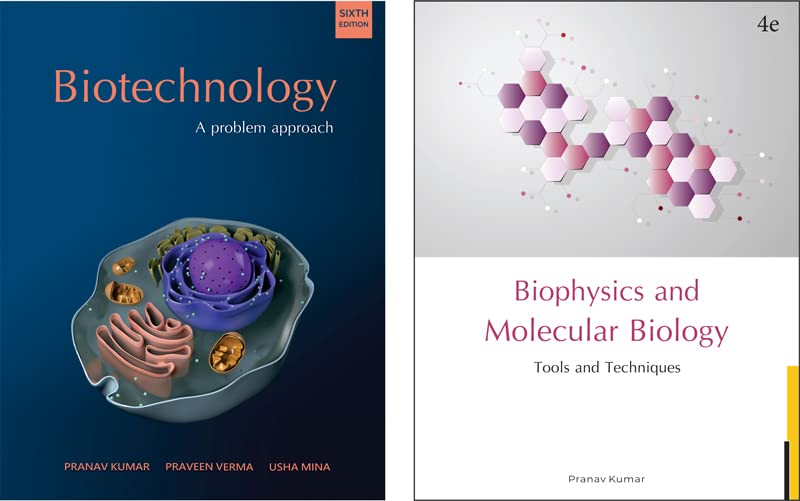Buy Biotechnology and Biophysics set for BTech / MTech / BSc / MSc Book ...