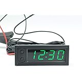 PRICEKILLER® -VOLTMETRO 3 IN 1 - TERMOMETRO 55~125 ℃ - OROLOGIO ...