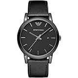 Emporio Armani Watch for Men, Chronograph Movement, 43 mm Silver ...