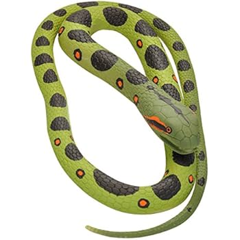 GIANT RUBBER SNAKE 6FT(180CM) LONG THICK HALLOWEEN HORROR PROP ,LATEX ...