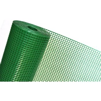 1,2m² MASCHENGEWEBE in 1,2m Breite x 1m Kunststoffgitter Gartenzaun ...