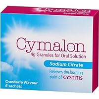 Set of 2 Pack Cystitis Relief from Burning Pain, Cystocalm 12 Sachets ...