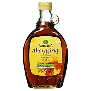 Alnatura Bio Ahornsirup, Grad C, vegan, 1er Pack (1 x 375 ml): Amazon ...