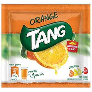 Tang Orange Instant Drink Mix, 18 gm Sachet (Pack of 60): Amazon.in ...