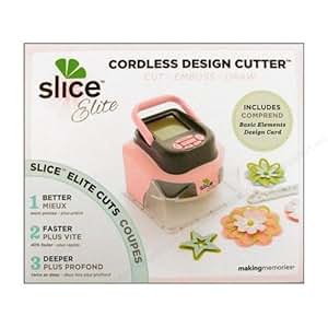 Making Memories Slice Elite Cordless Digital Design Cutter: Pink + 2 ...