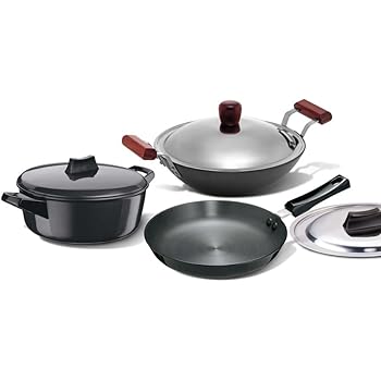 Buy Hawkins Futura Non-Stick Cookware, 7-Pieces, Black Online at Low ...