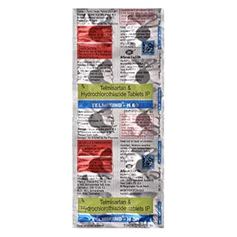 Telmikind H 80 - Strip of 10 Tablets : Amazon.in: Health & Personal Care