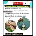 MASHKI Organic Rapid Rooting Hormone Powder Root Growth Booster Fast Root Cloning Dry Powder for ...