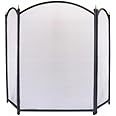 3 Panel Folding Fire Guard Fire Place Guard Fire Screen Spark Flame ...