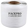 PackPro Cardboard 12mm PP Strapping Roll 2Kg | High-Strength Polypropylene Strap for Box ...