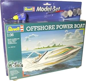 Revell Offshore Power Boat Model Set: Amazon.co.uk: Toys & Games