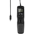 Hersmay LCD Timer Remote Shutter Release Camera Shutter Intervalometer Remote Control For Nikon ...