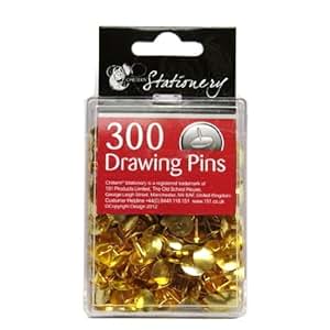 Metal Drawing Pins - Box of 300: Amazon.co.uk: Kitchen & Home