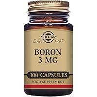 Solgar Boron 3 mg Vegetable Capsules - Food Supplement, 100 capsules ...
