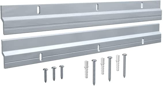 Z-Bar Wall Fixing – 300 Mm – Silver – 30: Amazon.co.uk: Kitchen & Home
